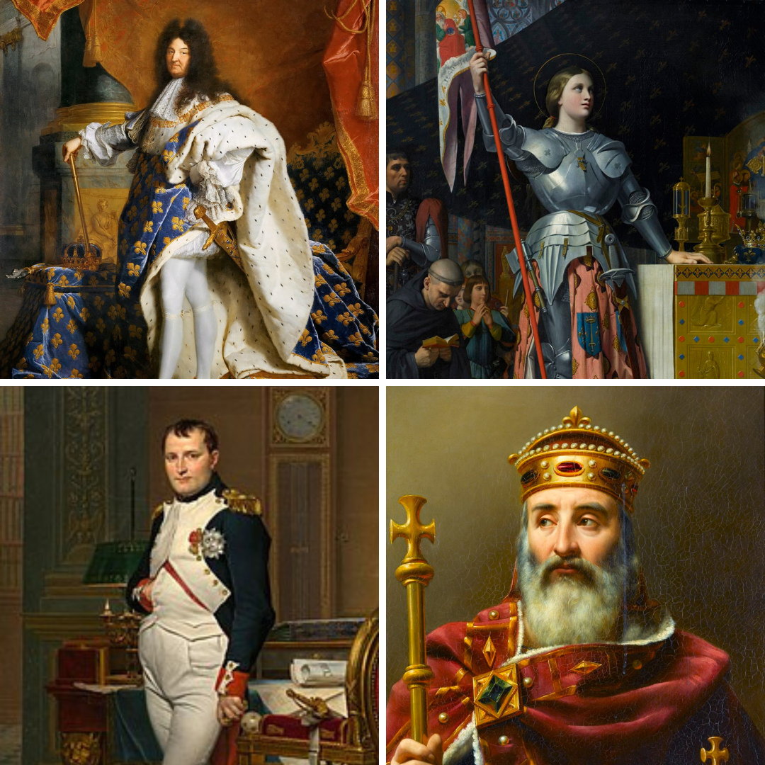 Les grands personnages de l'histoire de France : qui sont-ils et ...